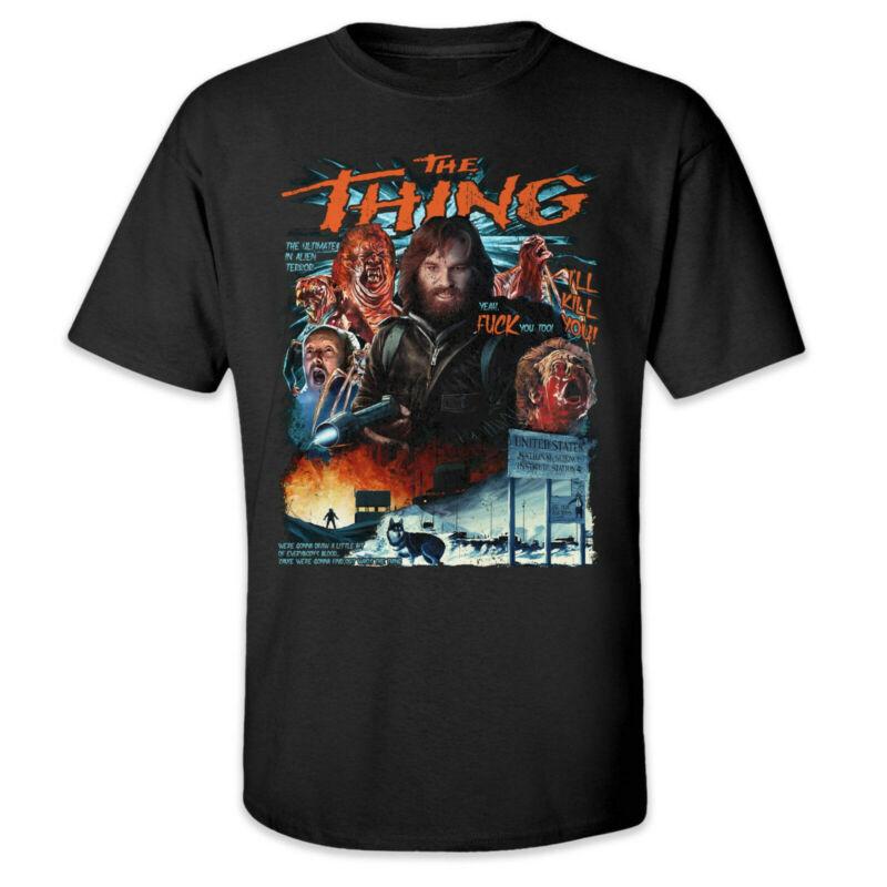 Buy The Thing Shirt 90S Scary Movie Horror Movie T-shirt Men Leisure ...