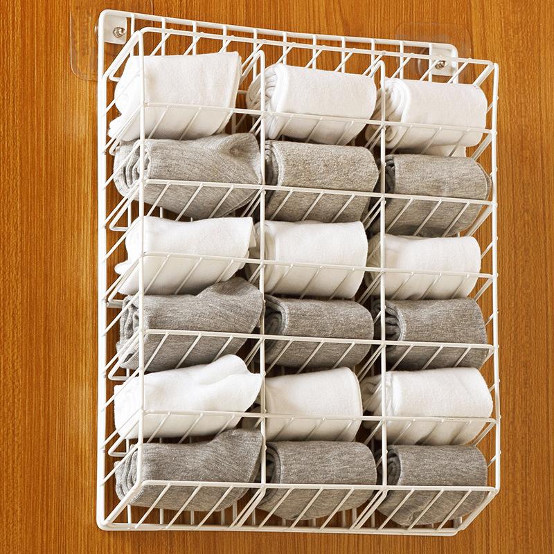 Buy Wardrobe Racks Wall Mounted Socks Storage Wall-mounted Wardrobe ...
