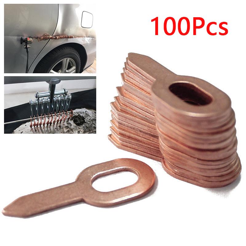 100pcs Washers Car Body Panel Pulling Washer Tool Auto Shape Repair ...