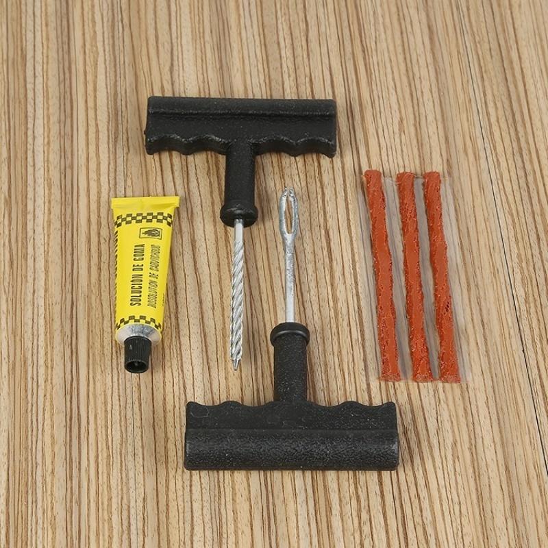 1 Set Automotive Tube Tire Repair Plugs Repair Kit Pin Patch Repair ...