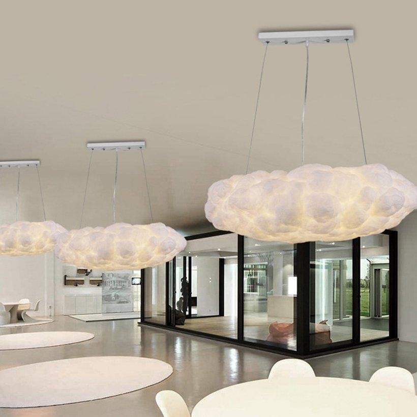 Dayupupup Floating Clouds Chandeliers Romantic Pendant Lights LED ...