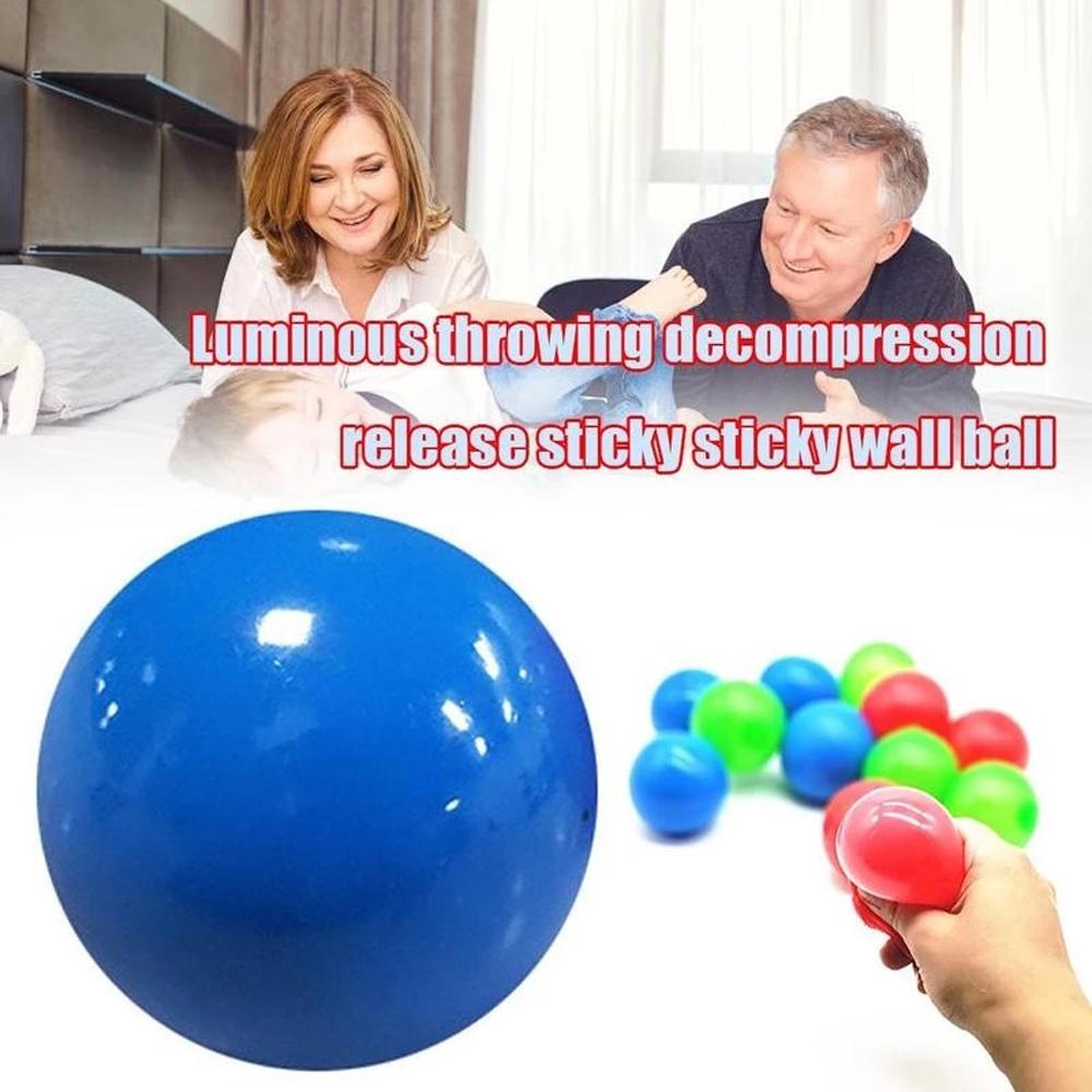 Buy Children's Toy Suction Throw At Ceiling Sticky Balls Squash Ball ...