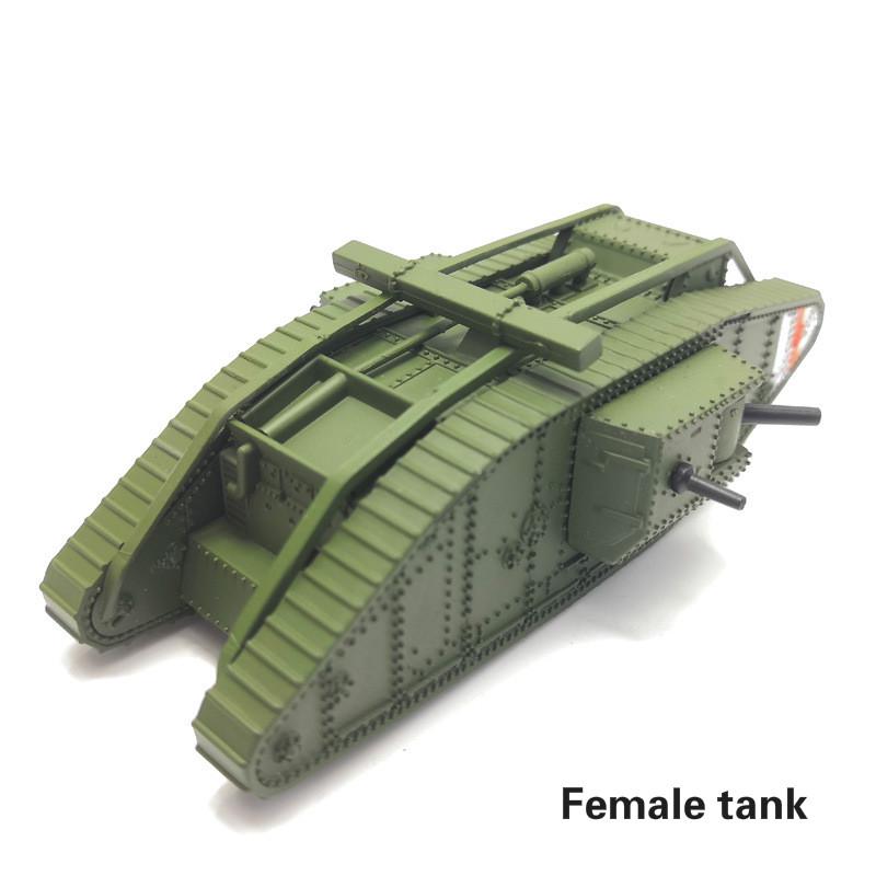 Buy 1:100 World War England MK IV Male Tank Model Simulation Static ...