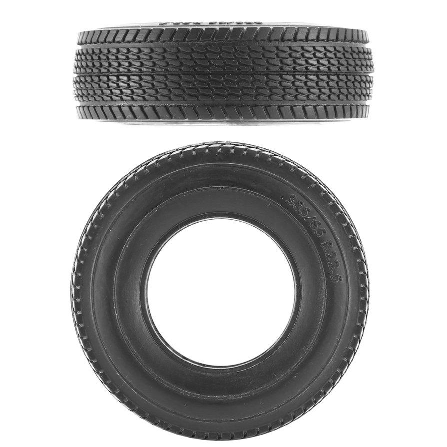 Buy LCPOO 4Pcs Rubber Tyres Wheel Tires With Sponge For 1:14 Tamiya ...
