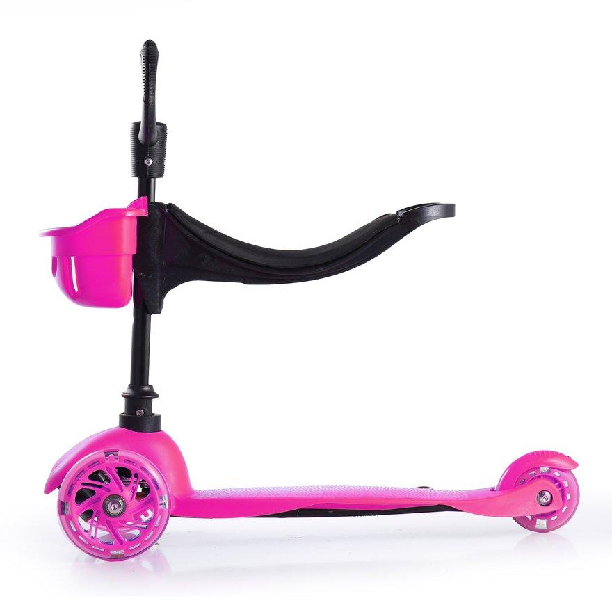 Buy Rimable Toddler Adjustable Height 4 In1 Kick Scooter With Big Light ...