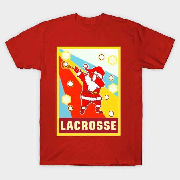 Cheapest Great T Shirts Christmas Dabbing Santa Lacrosse T Shirt T ...