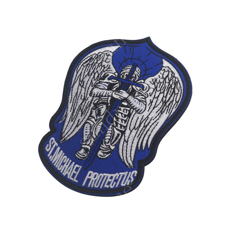Buy Saint Michael Protect Us Embroidered Patch Tactical Military Army ...