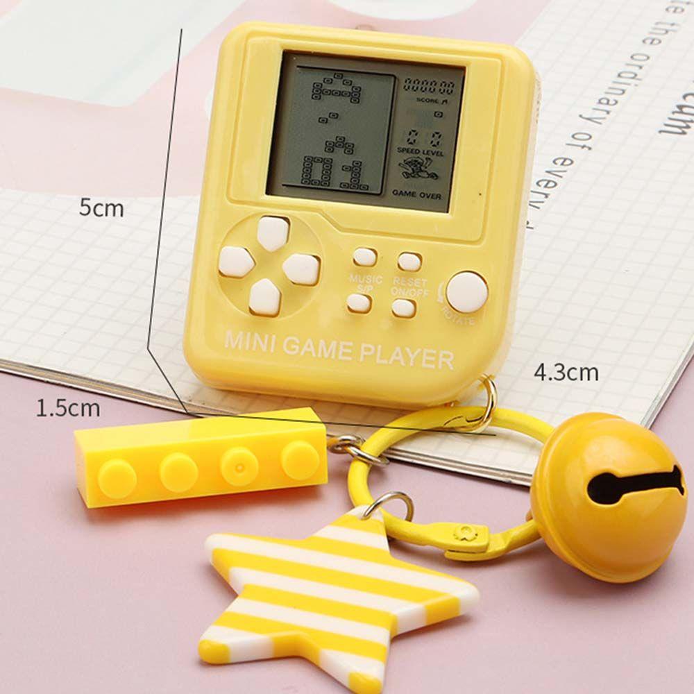 Buy Schoolbag Decor Handheld Game Players Game Player Keyring Game ...