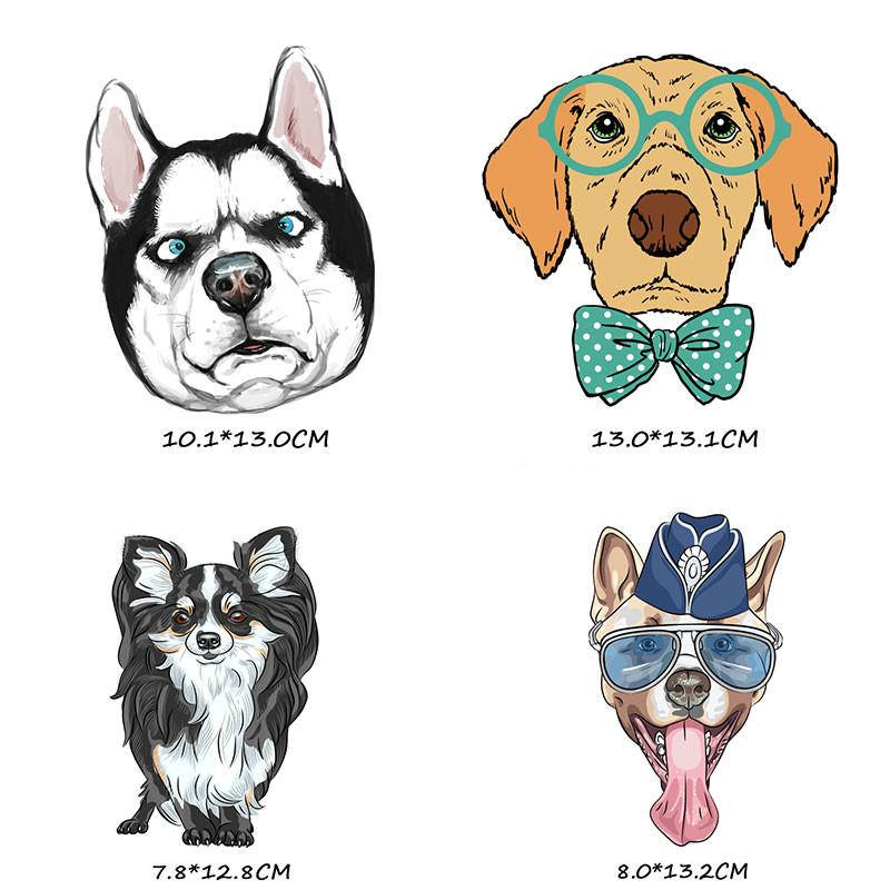Dull dog Patches For Clothing Ironing Patch Iron On Parches DIY T-Shirt ...
