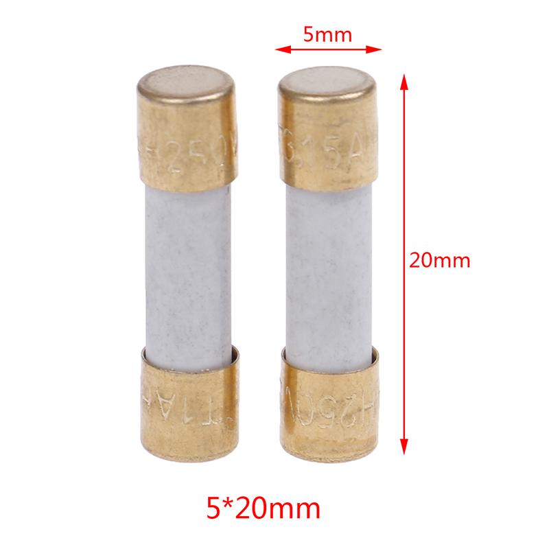 1X Hifi Silver Alloy Fuse Gold Cap 5X20Mm 1A 2A 3A 4A 5A 6A3 Slow Blow ...