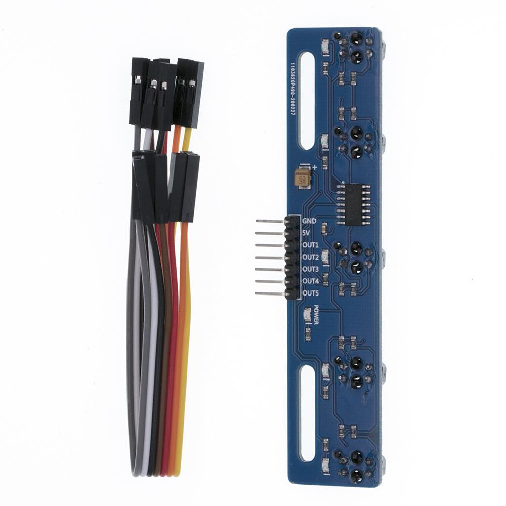 Buy 5 Channel Infrared Reflective Sensor TCRT5000 KIT 5CH CH Road IR ...