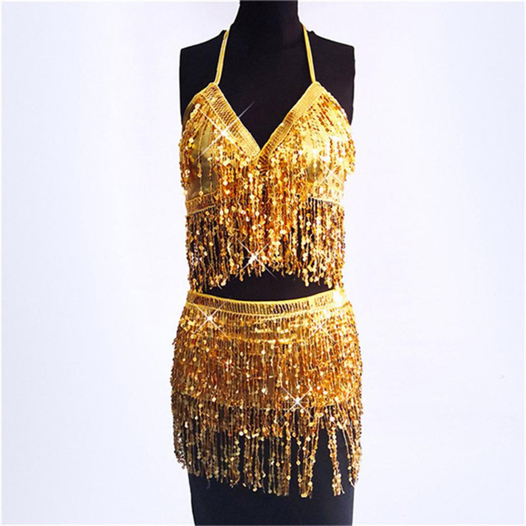 Buy 2Pcs Women'S Belly Dance Costume at affordable prices — free ...