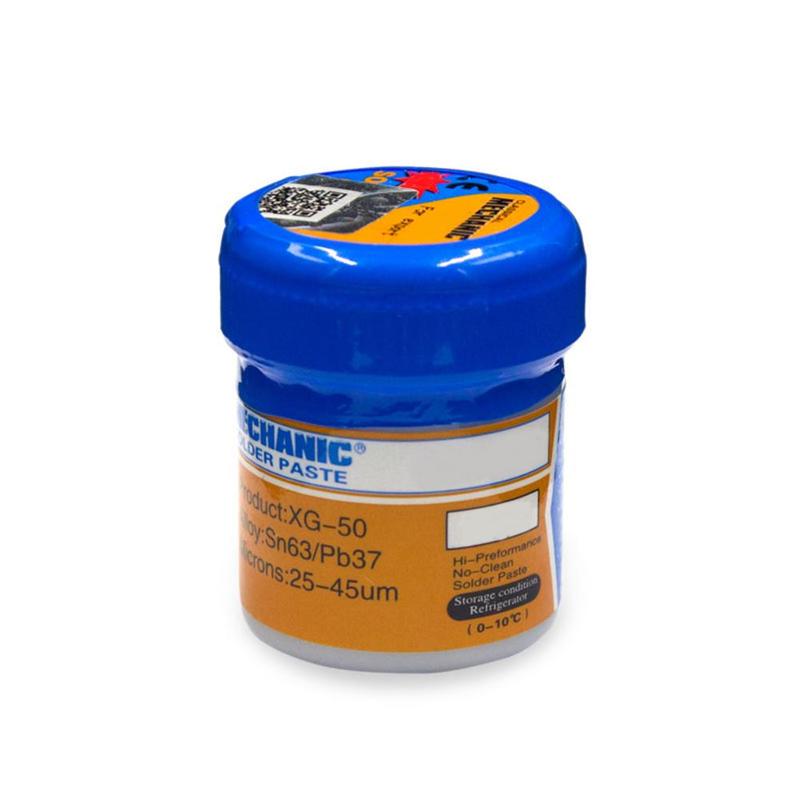 Buy MECHANIC XG-50 Liquid Solder Paste 42g SN63/Pb37 Leaded SMD BGA SMT ...