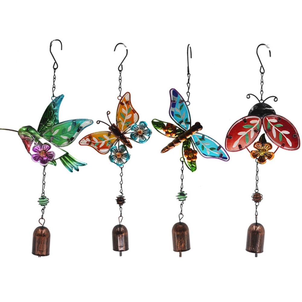 Buy Garden Indoor/outdoor Iron Wind Chimes Wind-Bell Pendant Mobile at ...
