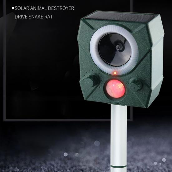 Buy Cat Dog Outdoor Solar Powered Ultrasonic Dispeller Sensor Repeller ...