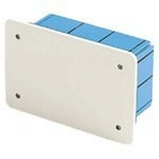 Buy Vimar recessed junction box with white cover and screws 154 x 92 x ...