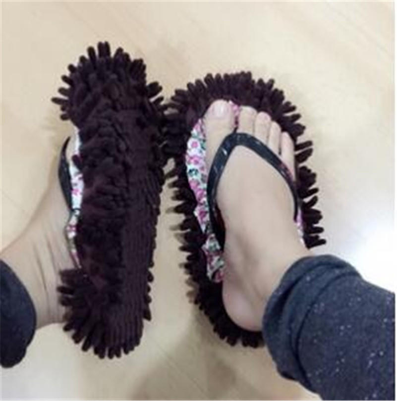 Buy 1PC Lazy Cleaning Foot Cleaner Shoe Mop Slipper Floor Dusting Cover ...