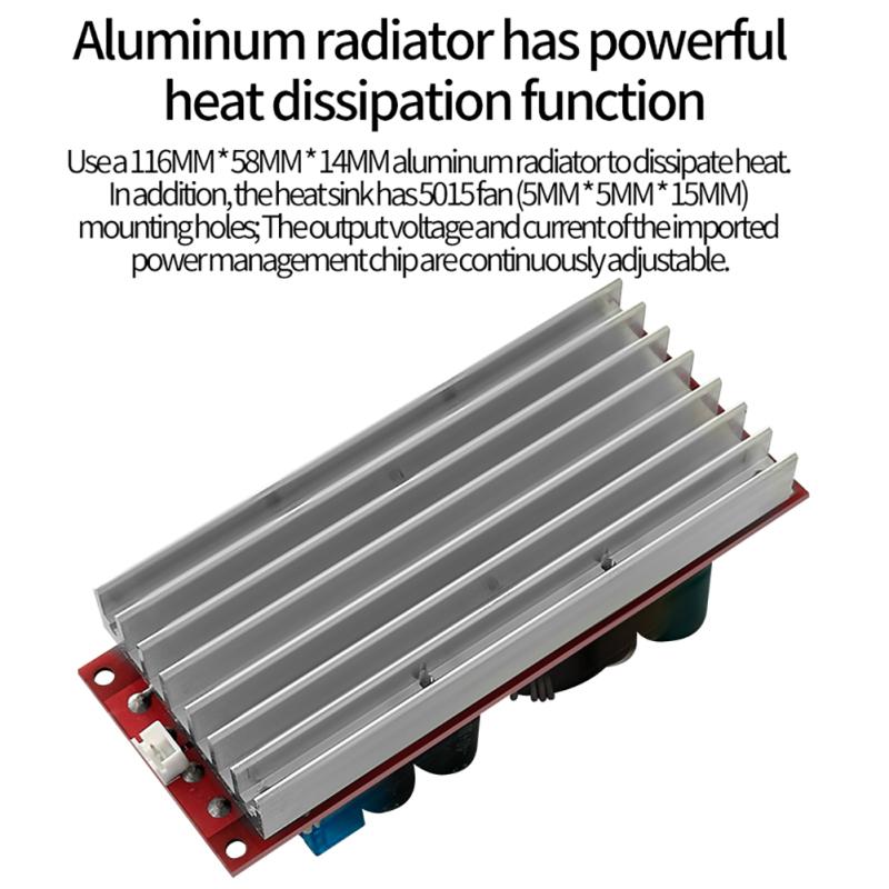 Cheap 1200w 20a High-power Converter Dc-dc Step-up Power Supply Module ...