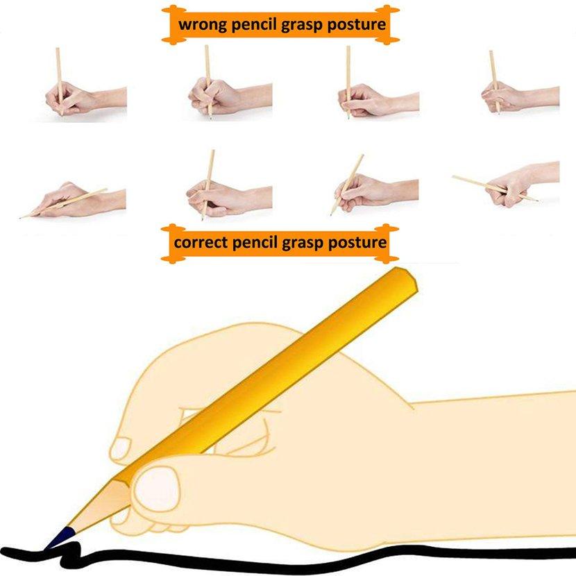 Buy 16pcs Kids Handwriting Covers Training Pencil Trainer For Children ...