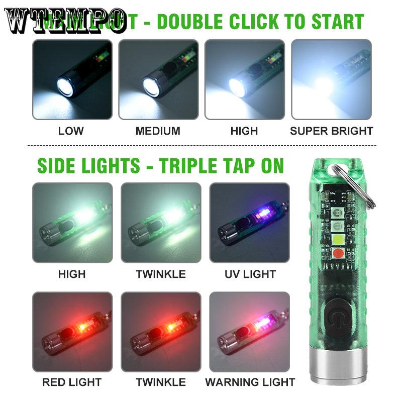 Satın alın S11 Mini Flashlight Strong Light Rechargeable Multi-function ...