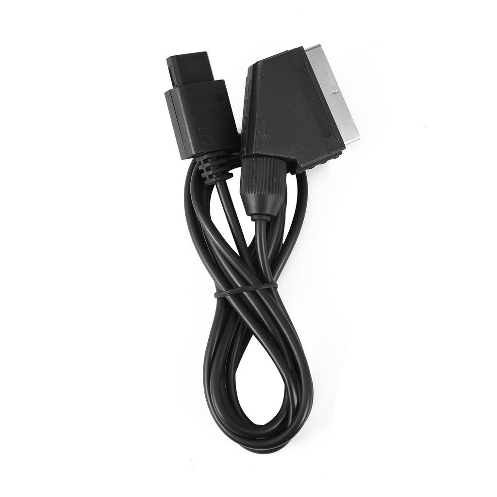 Buy 1.8m PVC RGB Scart Video AV Cable Cord Lead For PAL Super Nintend ...