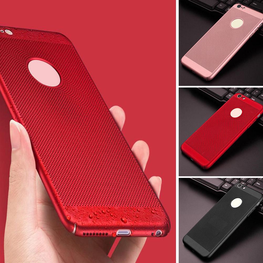 Buy Luxury Ultra Thin Slim PC Mesh Hard Back Case Cover Breathable Shell Apple iPhone X 8P 7P 6s ...