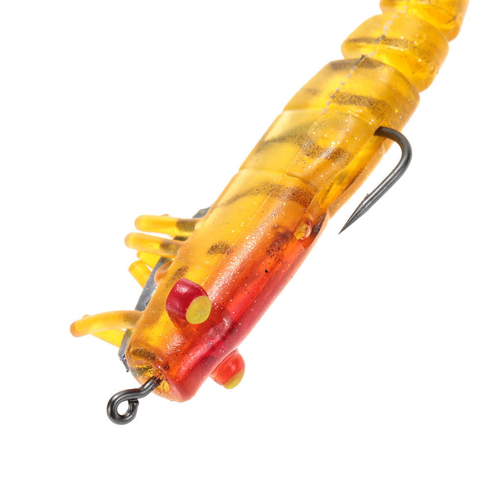 Kaufe 3pcs 5 Jionted Segmented Fishing Lure Bait Shrimp Prawn Bait ...