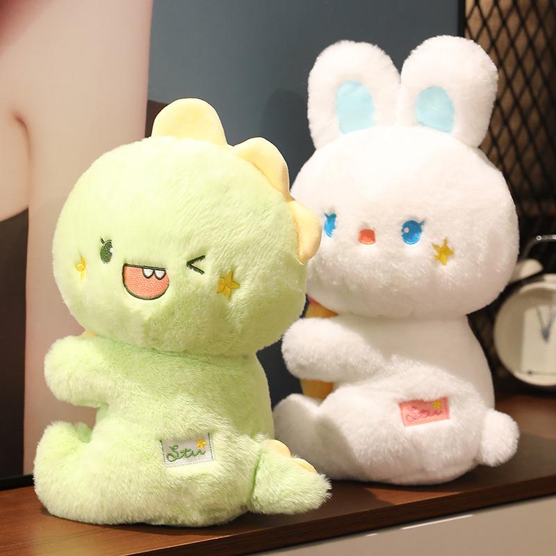 Buy Pullable Movable Animals Cute Toys Rainbow Dinosaur Dolls Cure ...