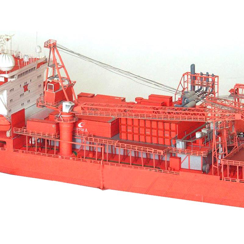Buy 1:400 Norwegian FPSO Offshore Floating Production Tanker 3D Paper ...