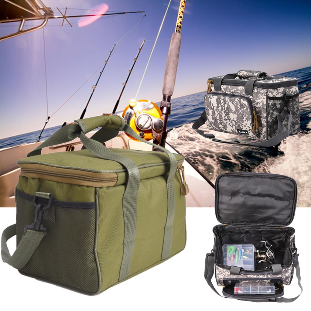 Buy Multifunctional Fishing Tackle Bag Outdoor Waist Shoulder Bags Lure ...