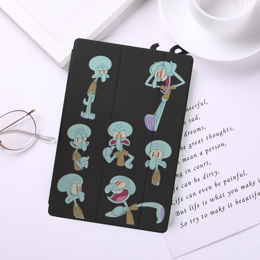 SpongeBob Series ipad case Soft Silicon Fold ipad cases Anti-Skid case ...