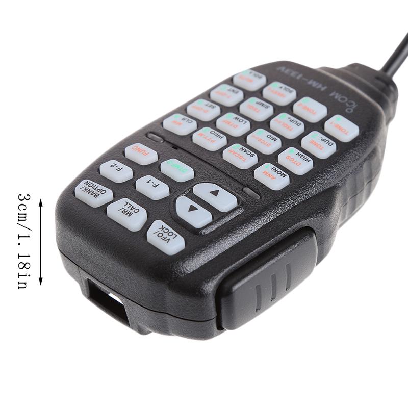 Buy Portable DTMF Modular 8-Pin Remote Speaker Microphone Mic PTT HM ...