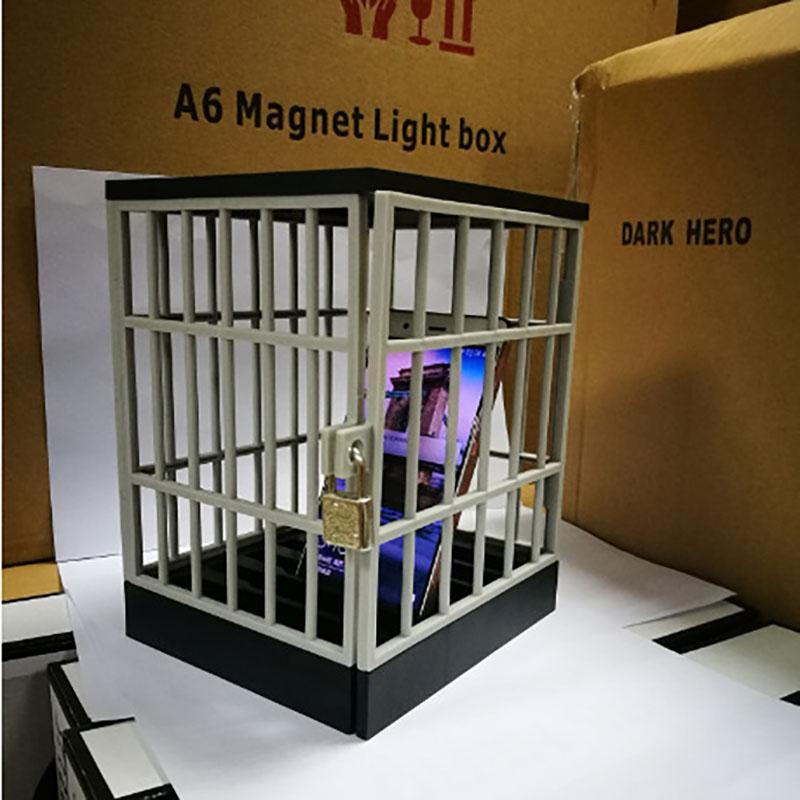 Buy Mobile Phone Jail Cell Prison Lock Up Safe Smartphone Home Table ...