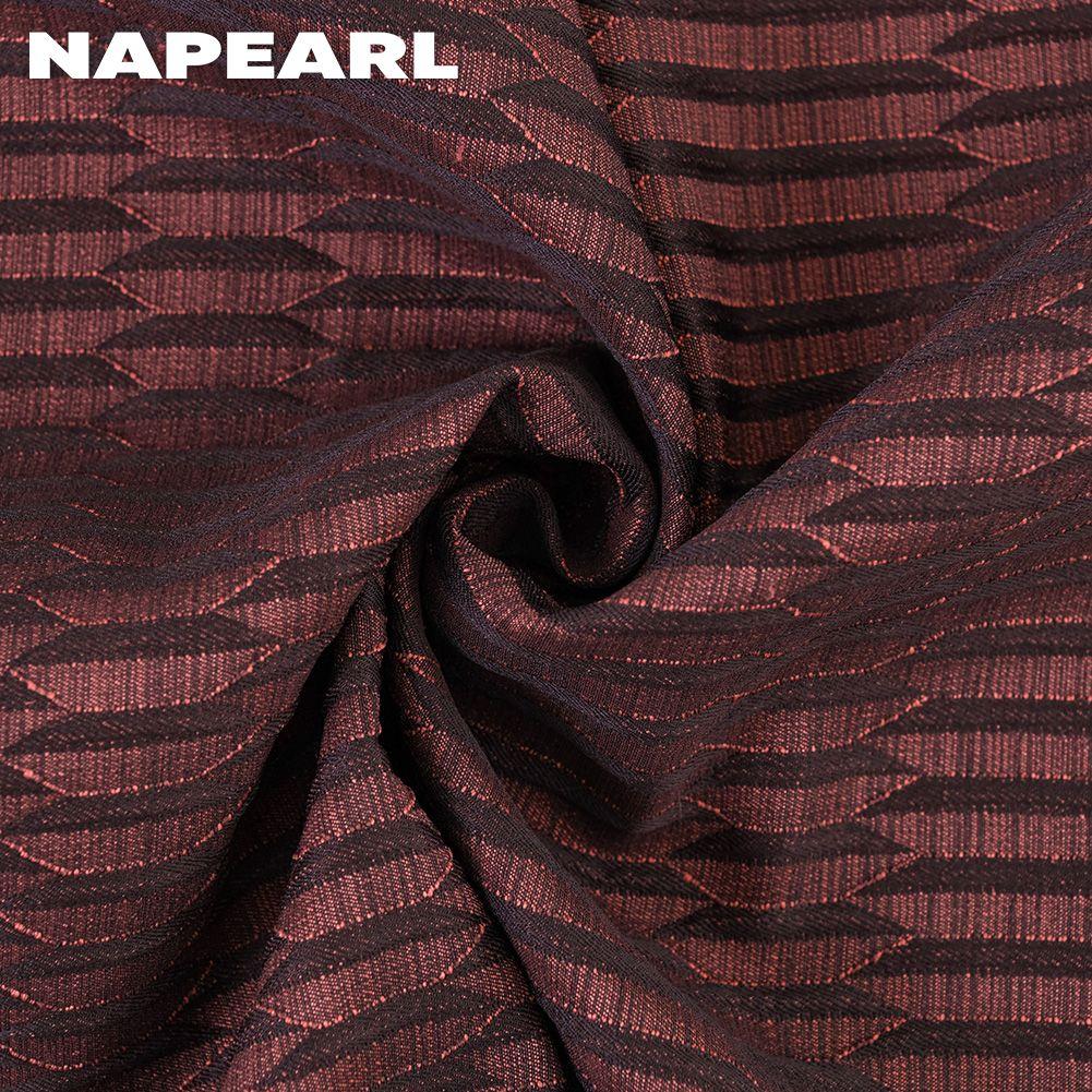 Cheap 1PC NAPEARL 80% Blackout Retro Style Window Curtain Luxury ...