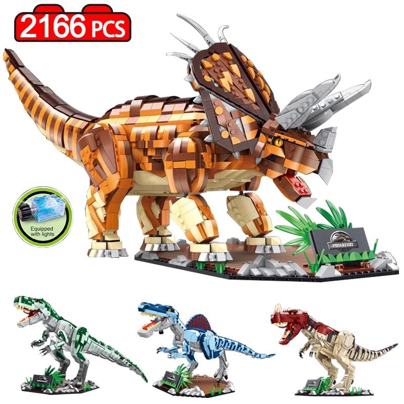 Buy 2116PCS Jurassic Sets Park Dinosaur World Tyrannosaurus Building ...