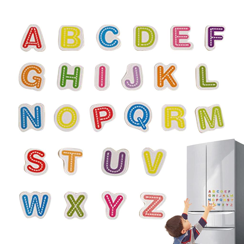Alphabet Fridge Magnets|ABC Letters or Numbers for Refrigerator ...