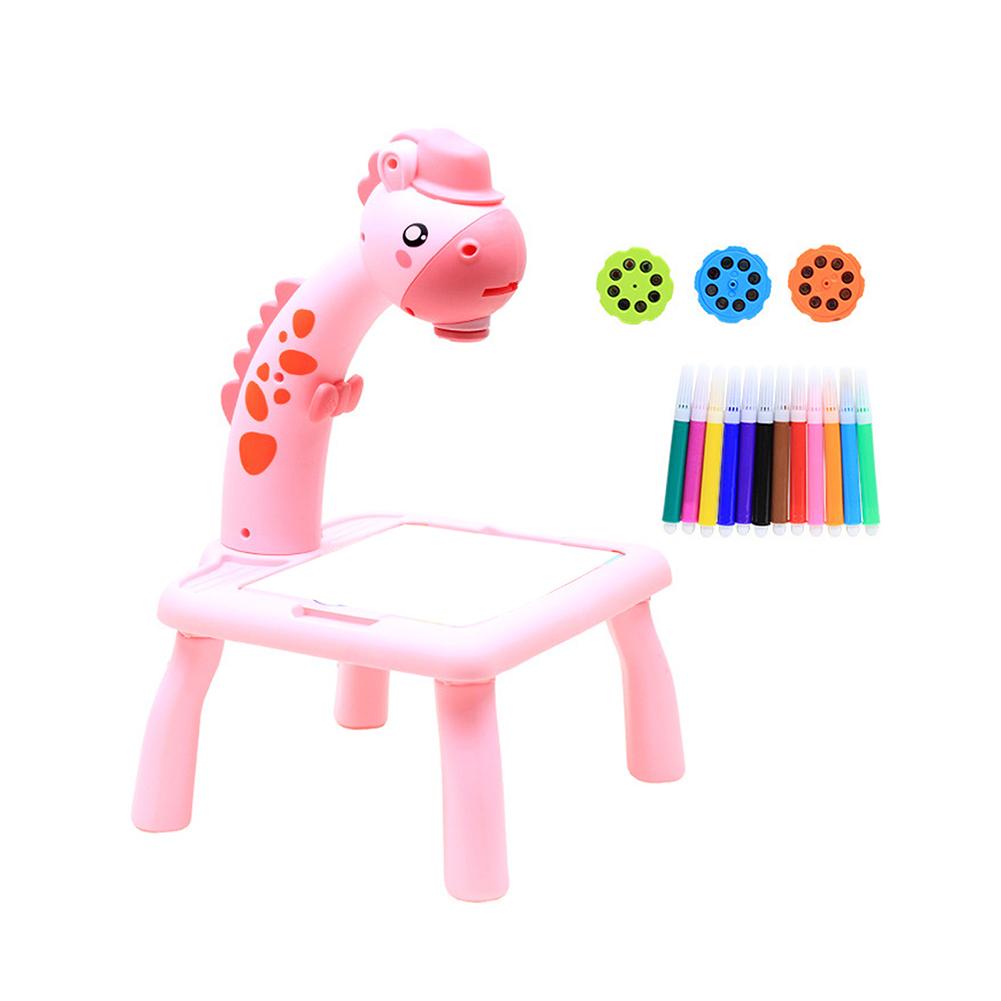 Led Projector Drawing Table Toys Kids With Light Painting Toys Creative ...