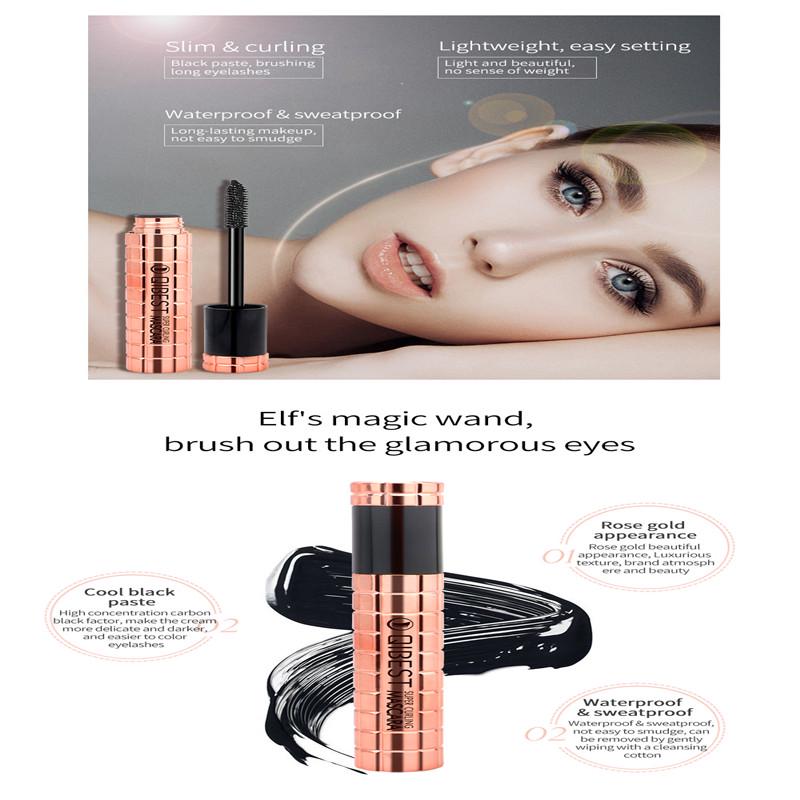 Buy 4D Big Eye Waterproof Mascara Black Not Blooming Curl Thick Mascara ...