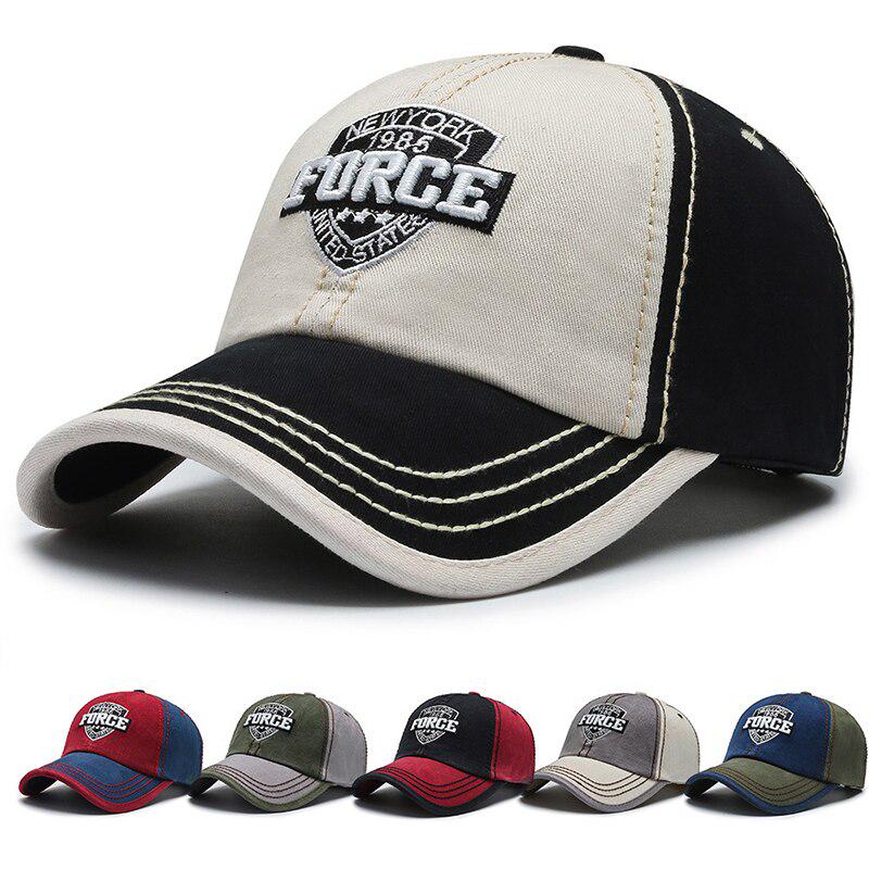 Buy Summer Cotton Men Womens Snap Back Caps Vintage Dad Hat Letter ...