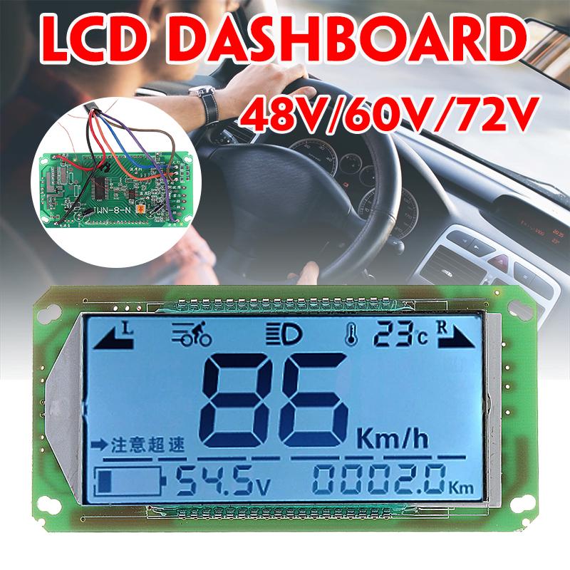 Waterproof Ebike Control Universal Electric Bike LCD Display Meter ...