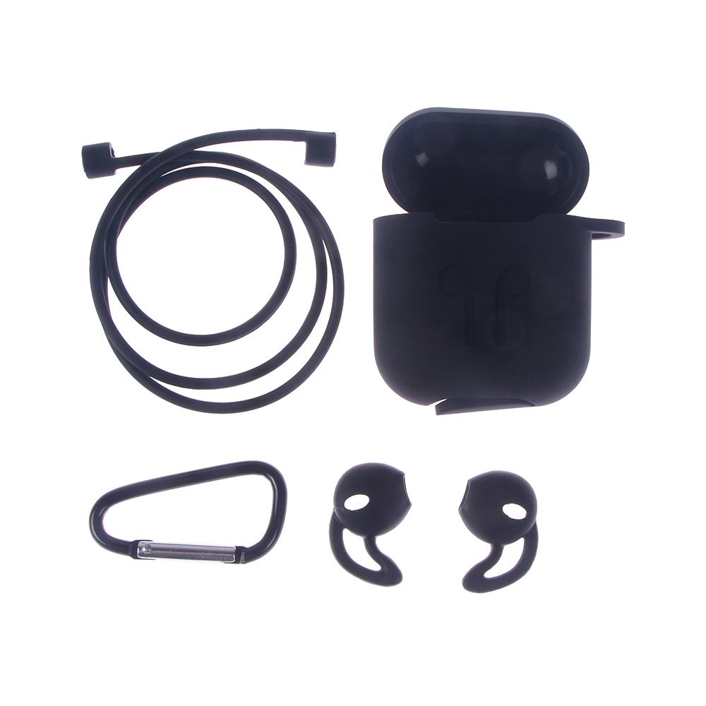 Wireless Wire Eartips Silicone Case Cover Earphone Pouch Protective ...