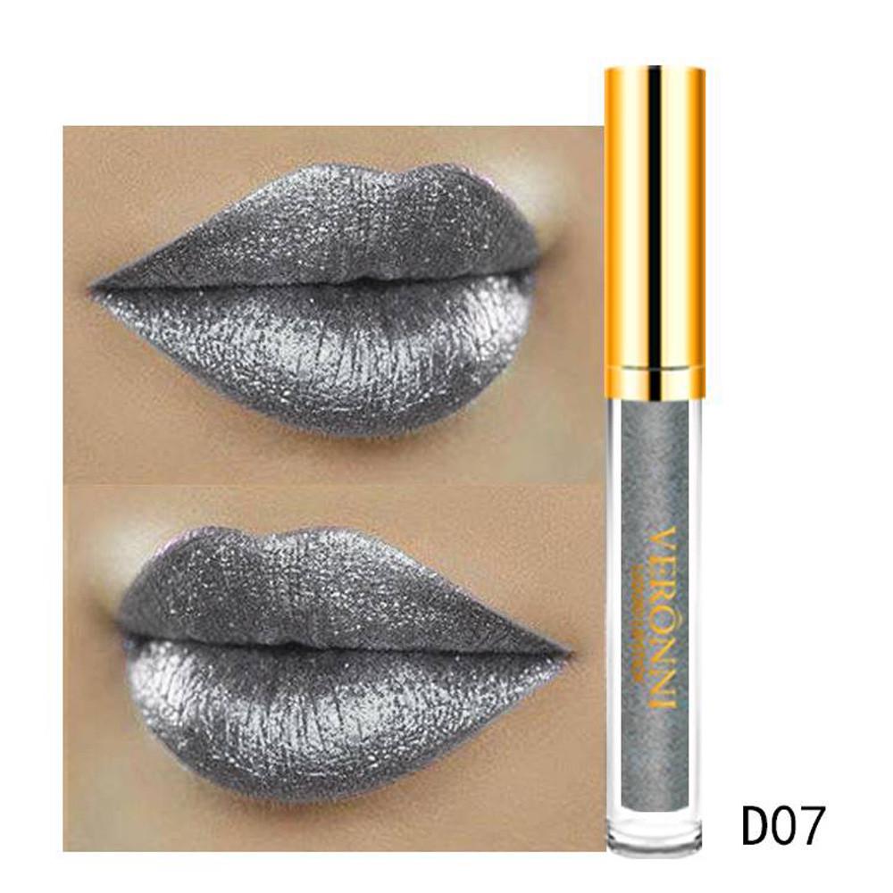 Buy 10 Color Womens Magic Glitter Flip Lipstick Flip Pull Matte Pearl ...