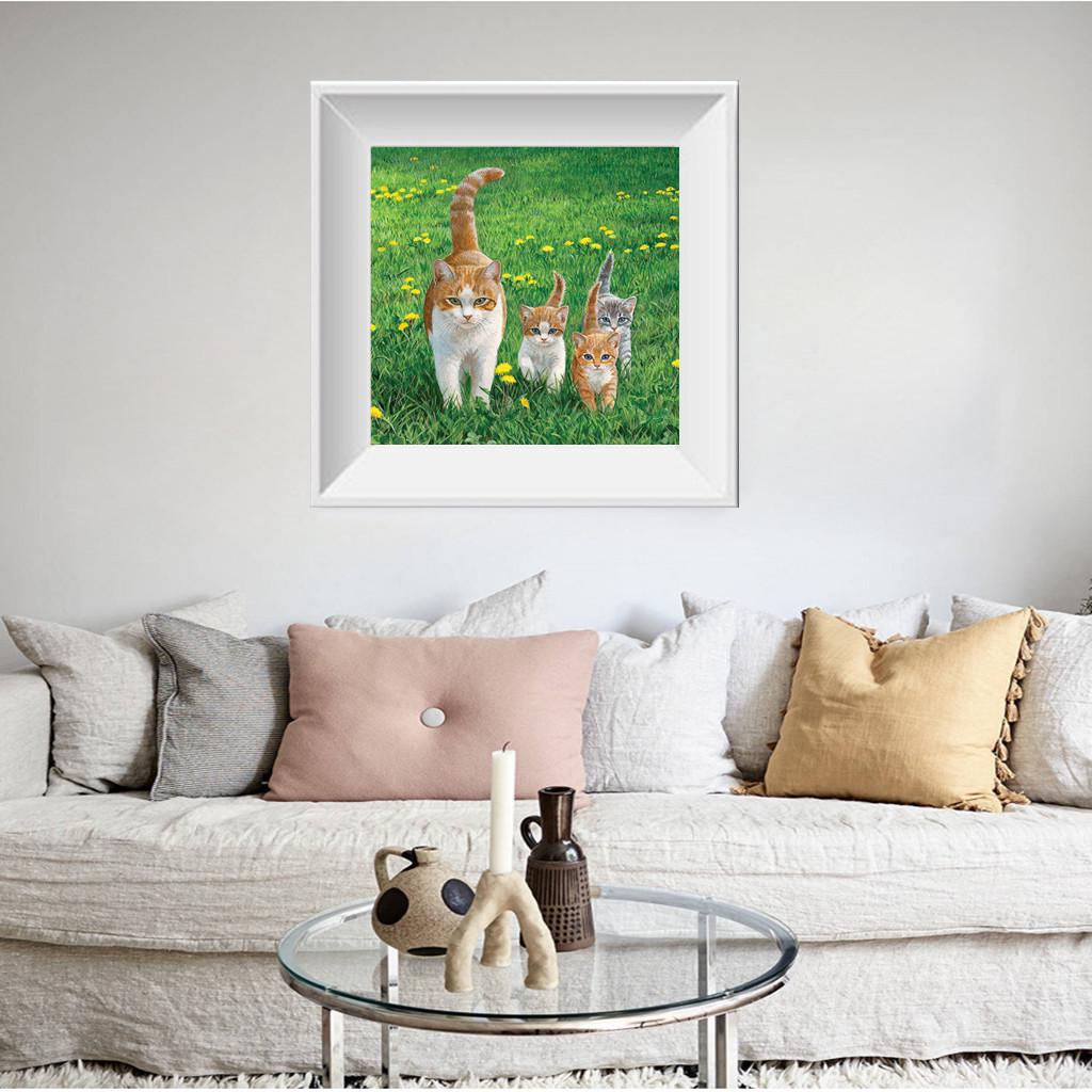 Buy 5D Embroidery Paintings Rhinestone Pasted DIY Diamond Cross Stitch ...