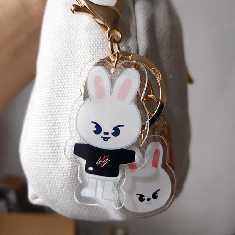 Buy Stray Kids Cartoon Skzoo Key Chain Quality Acrylic Key Chain Bag ...
