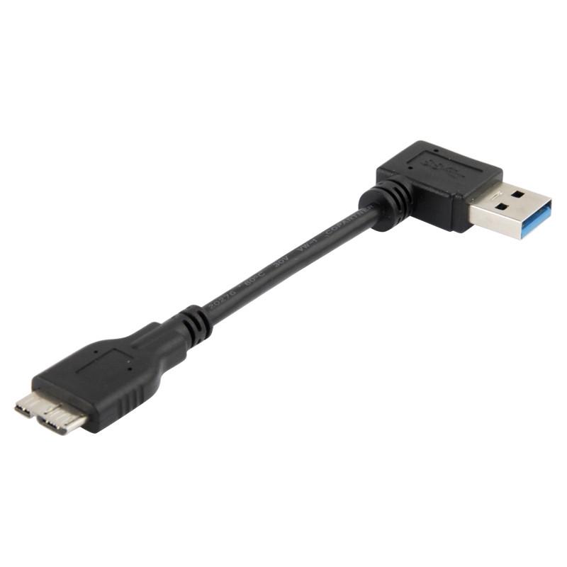 Buy USB 3.0 male to micro USB 3.0 male adapter cable, curvature on the ...