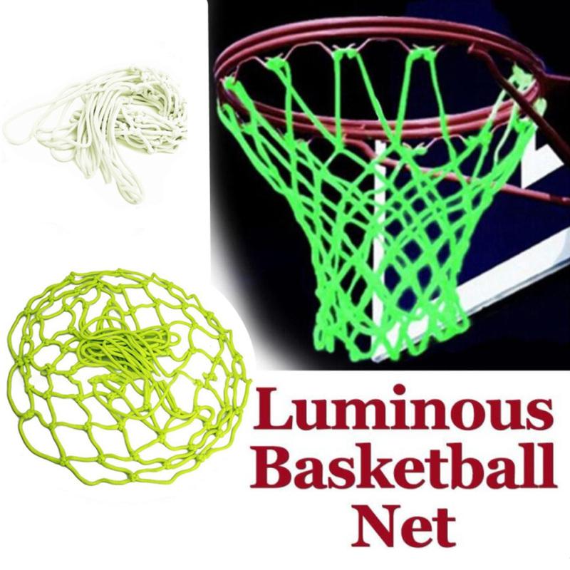 Buy Basketball Net Nylon Thread Luminous Backboard Rim Ball Mesh Rack ...