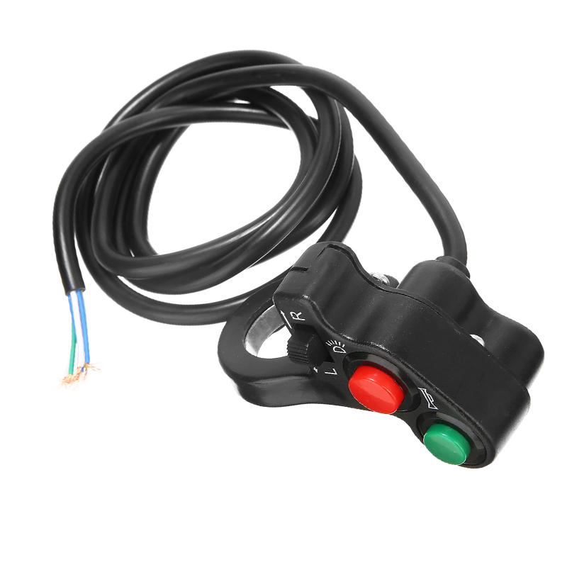 Motorcycle 3in1 Horn Turn Signal Light Switch For 7/8" Handlebar Dirt ...
