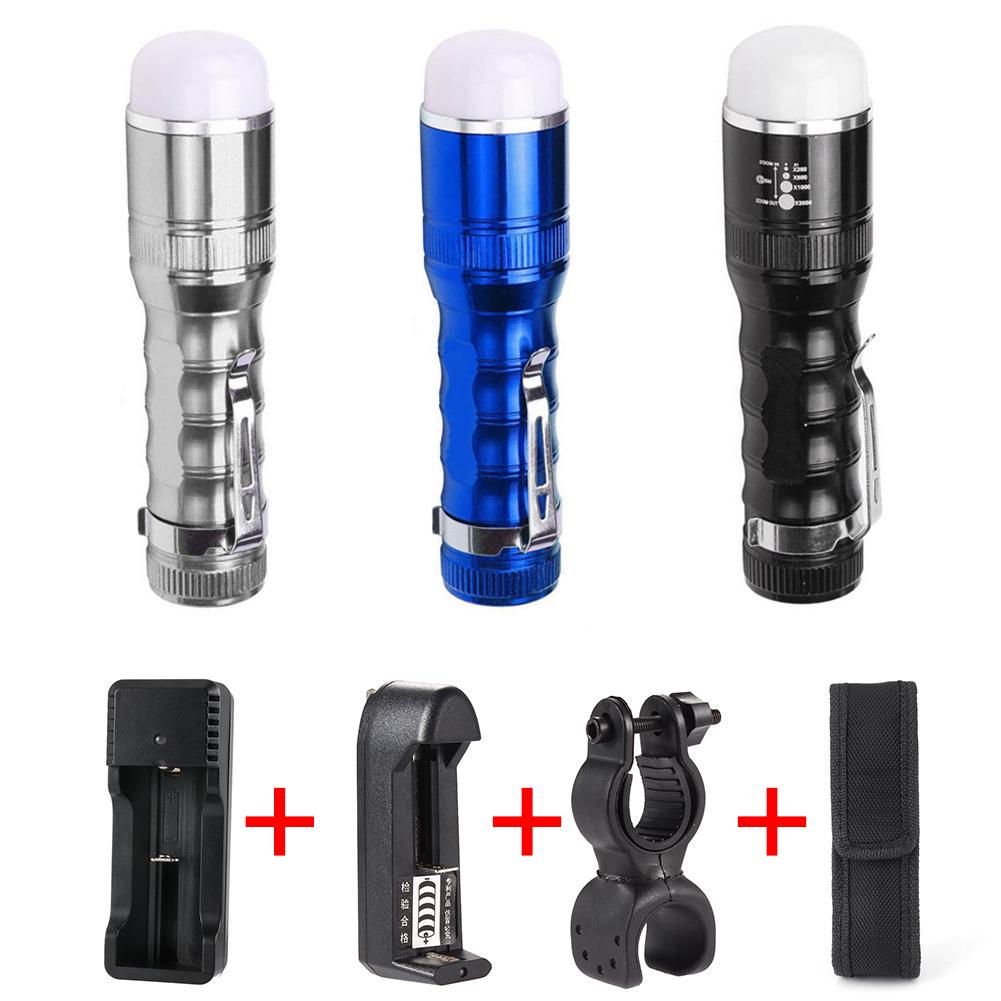 1200LM X-XML 3 Modes XPE LED Flashlight Torch Lamp AAA For Travle ...