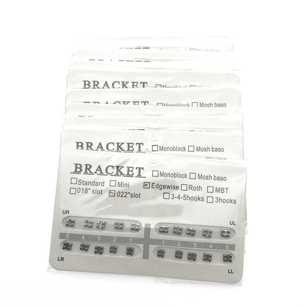 Cheap Dental Orthodontic Mental Bracket Brace Mini Roth Slot 345 Hooks ...