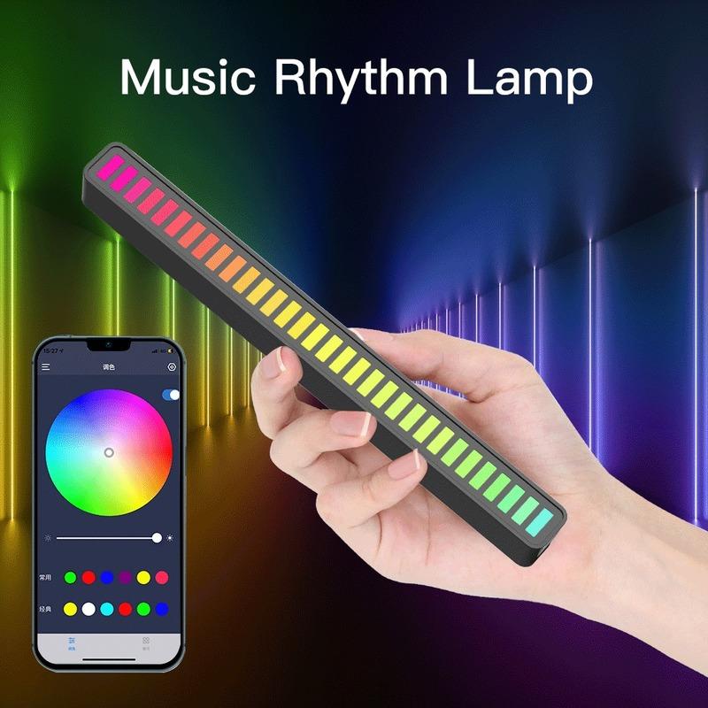 Buy LED Light RGB Sound Control Lights App Control Music Rhythm ...